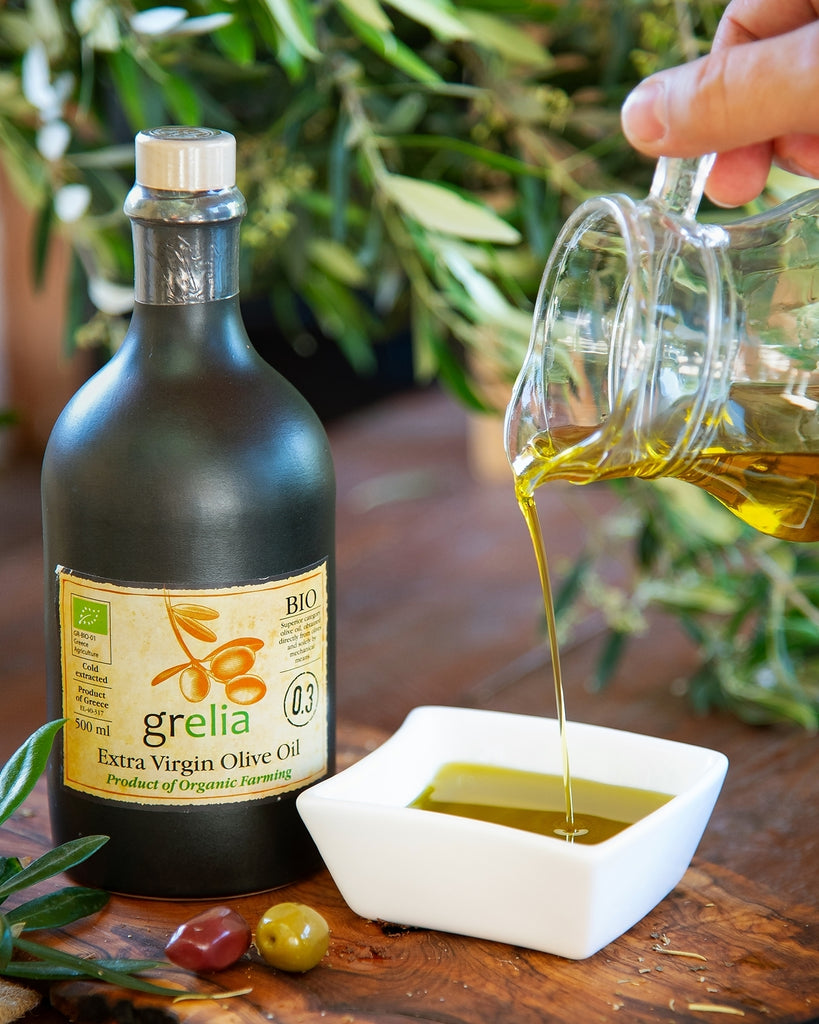 Certified Greek Organic (Bio) extra virgin olive oil from Crete, 1 lt ...