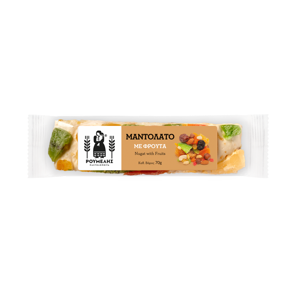 Greek Nougat Bars with Dry Fruits– A Traditional Mediterranean Snack ...