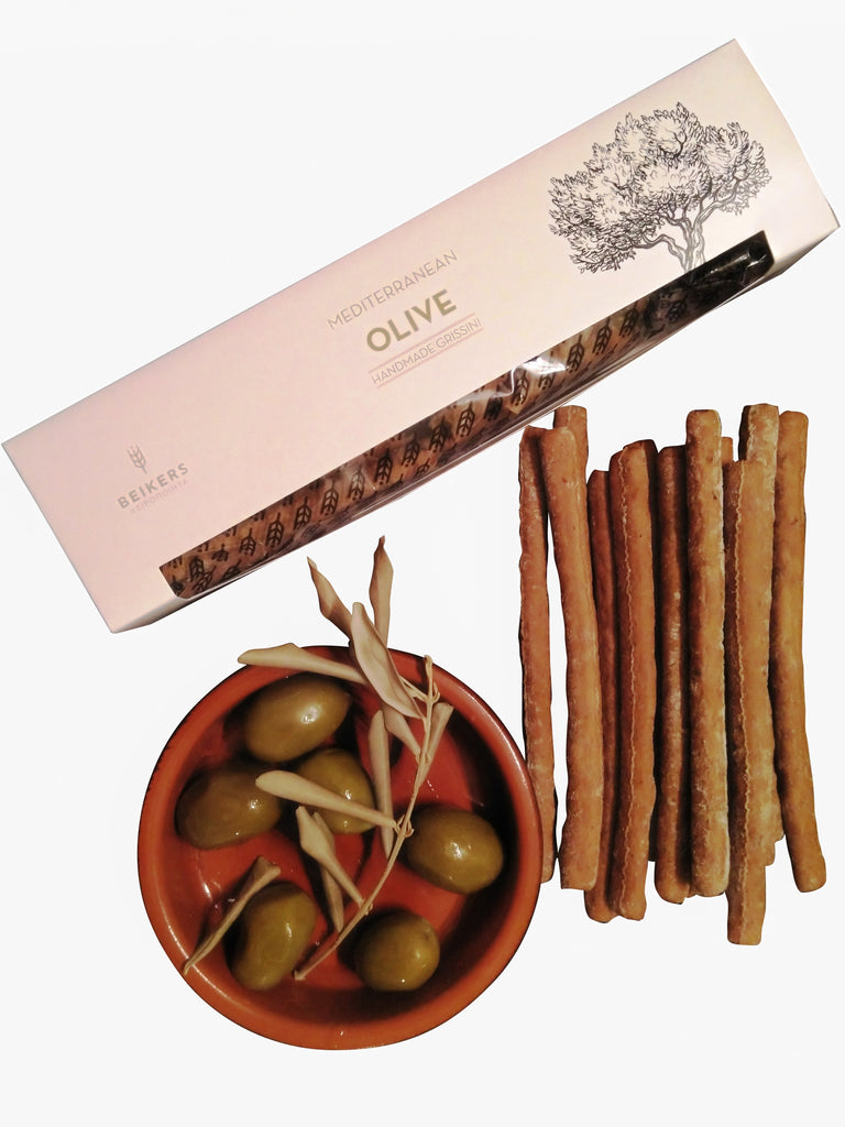Greek Handmade Olive Grissini, Traditional Crispy Breadsticks, 500g ...